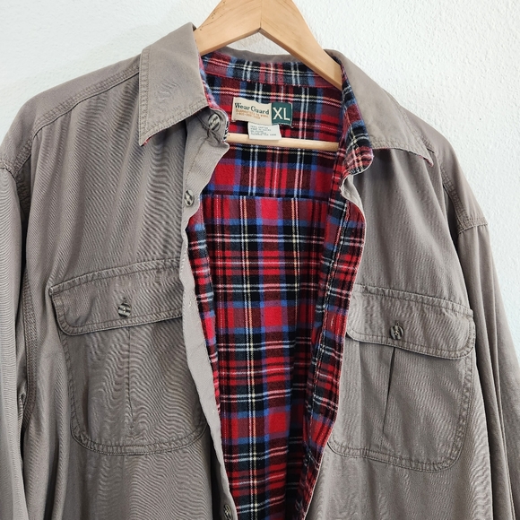 WearGuard | Shirts | Vintage Wear Guard Shacket Mens Extra Large Shirt ...